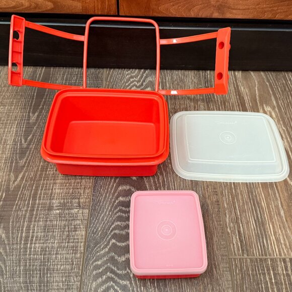 Tupperware | Kitchen | Vintage Tupperware Lunchbox Set Small | Poshmark